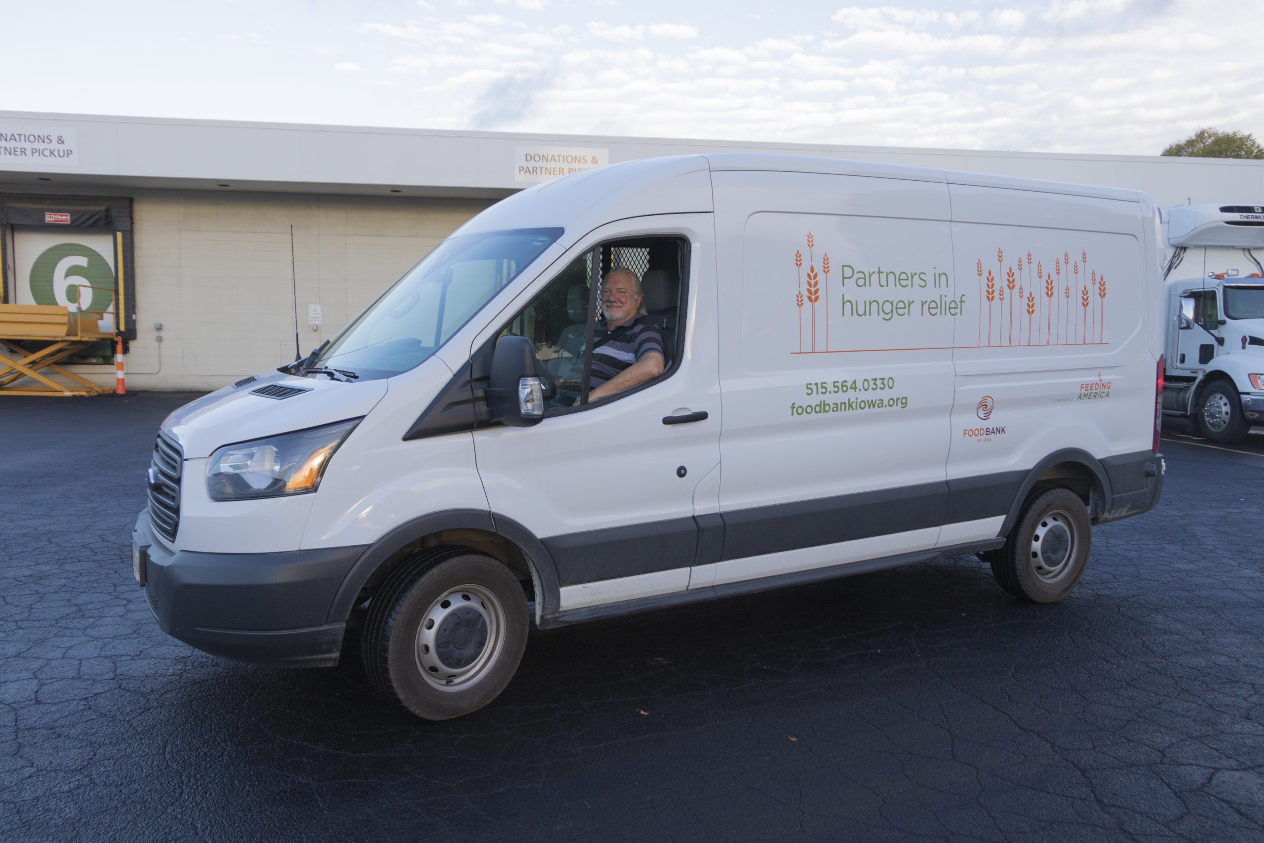 Volunteer Spotlight: David Kline - Food Bank of IowaFood Bank of Iowa